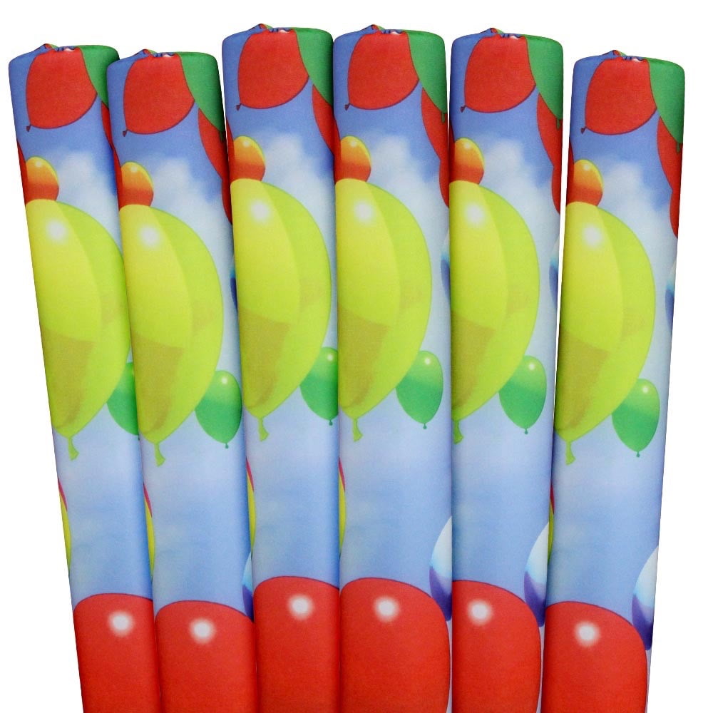 Designer Noodle Foam Ultimate Fabric-Wrapped Balloons Pool Noodles ...