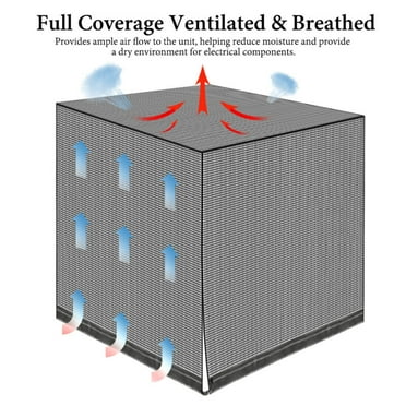 Sturdy Covers AC Defender - Full Mesh Air Conditioner Cover - AC Cover ...