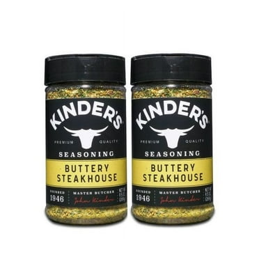 KINDERS Buttery Steakhouse Seasoning (9.5 Ounce) - Walmart.com
