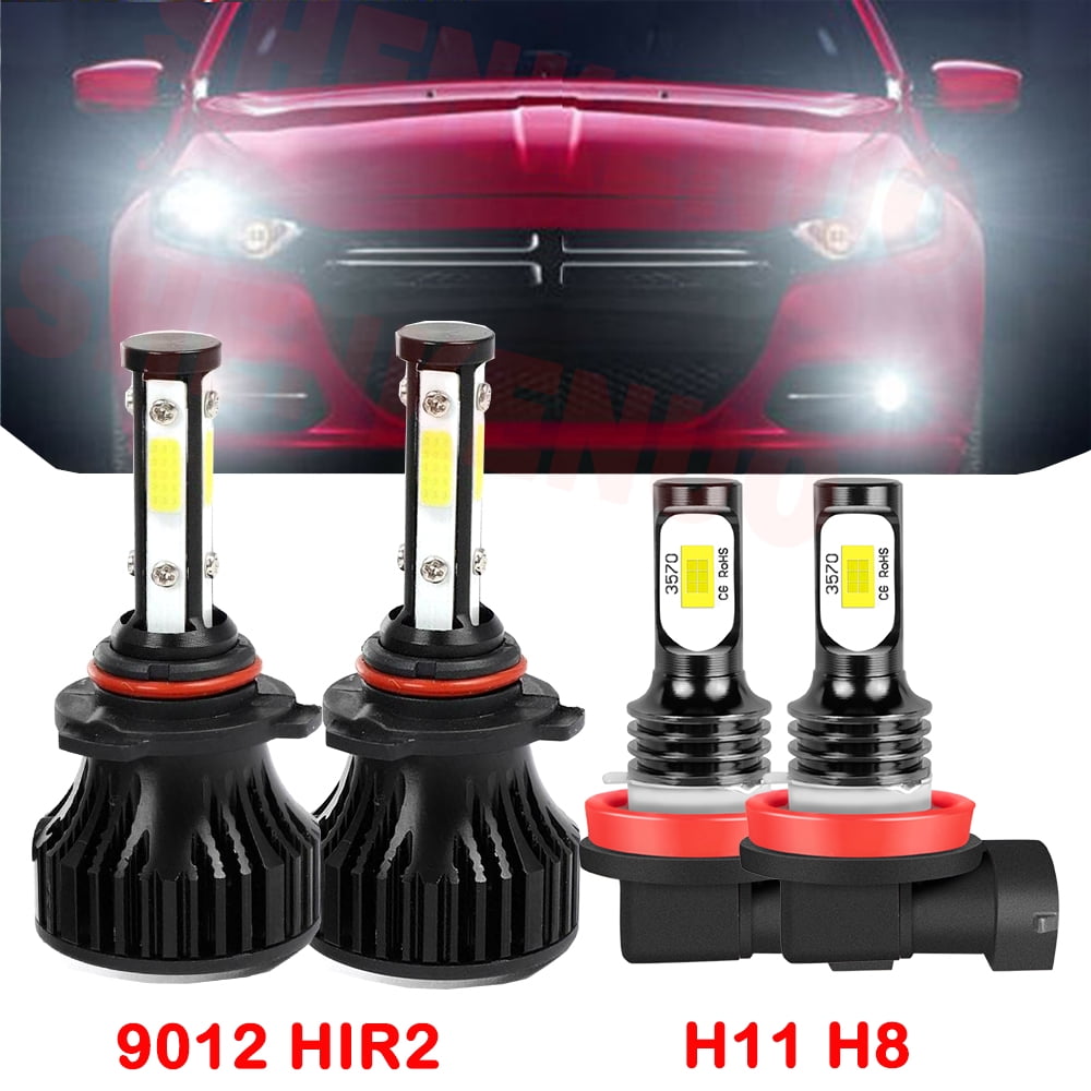 9012 High&Low Beam for Toyota RAV4 2016 2017 2018 LED Headlights H11 ...
