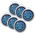 Jumbo Circular Washable Paint/Ink Pad, Blue, Set of 6 - Walmart.com