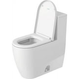Duravit 2173010001 1.28 GPF Single Flush Elongated Toilet, White ...