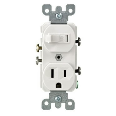 Leviton 5050 Single-Surface Replacement Range Receptacle, 3 Wire ...