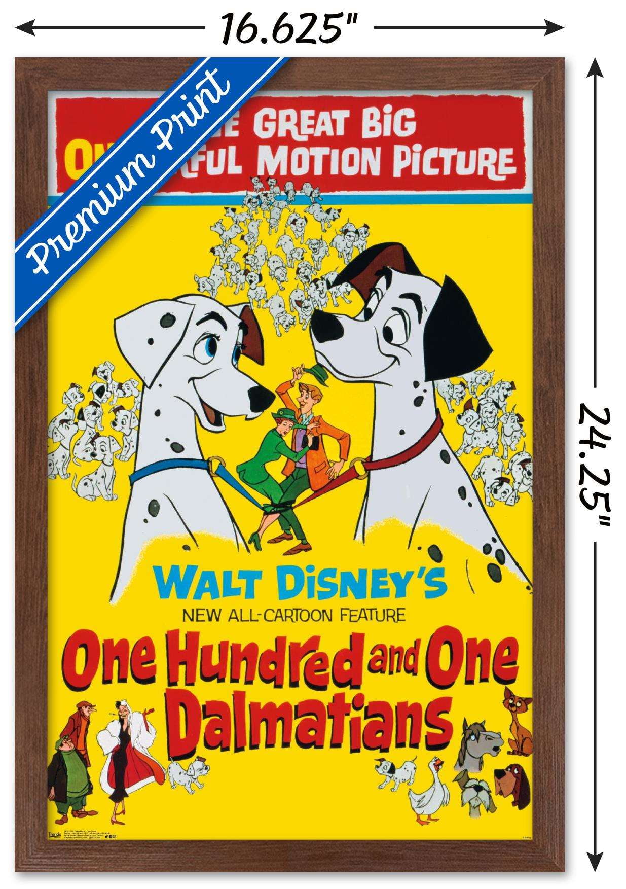 101 Dalmatians Poster