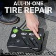 50122 Flat Tire Puncture Emergency Kit, Includes Sealant and Inflator ...