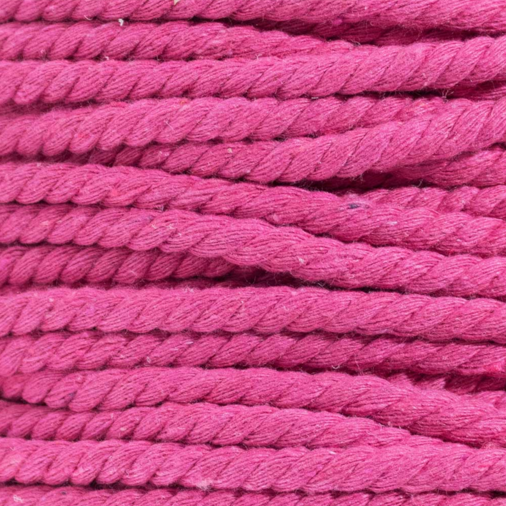Super Soft 3 Strand Twisted Cotton Rope - Multiple Colors to Choose ...