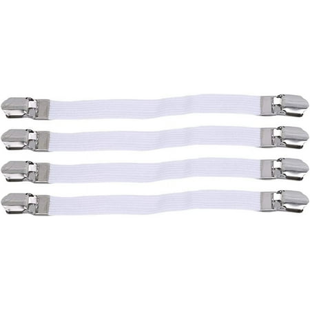 Elastic Mattress Cover Corner Holder Clip Bed Sheet Fasteners Straps ...