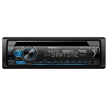 Pioneer MVH-S320BT Car Stereo Radio, Single-DIN In-Dash Digital Media Receiver, Auto Aux ...