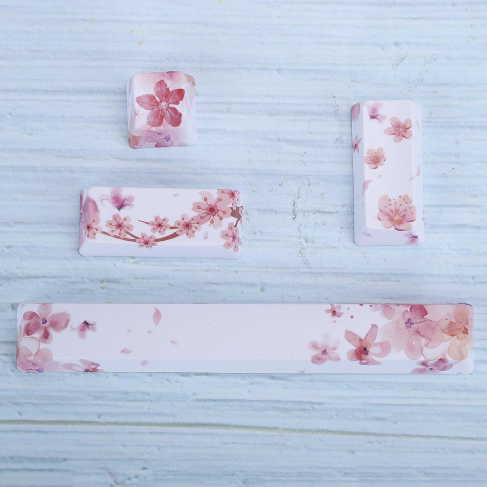 Enter Key Cap, DIY Sakura Pattern Keycaps Teclado Keycap Keycap Diseño ...