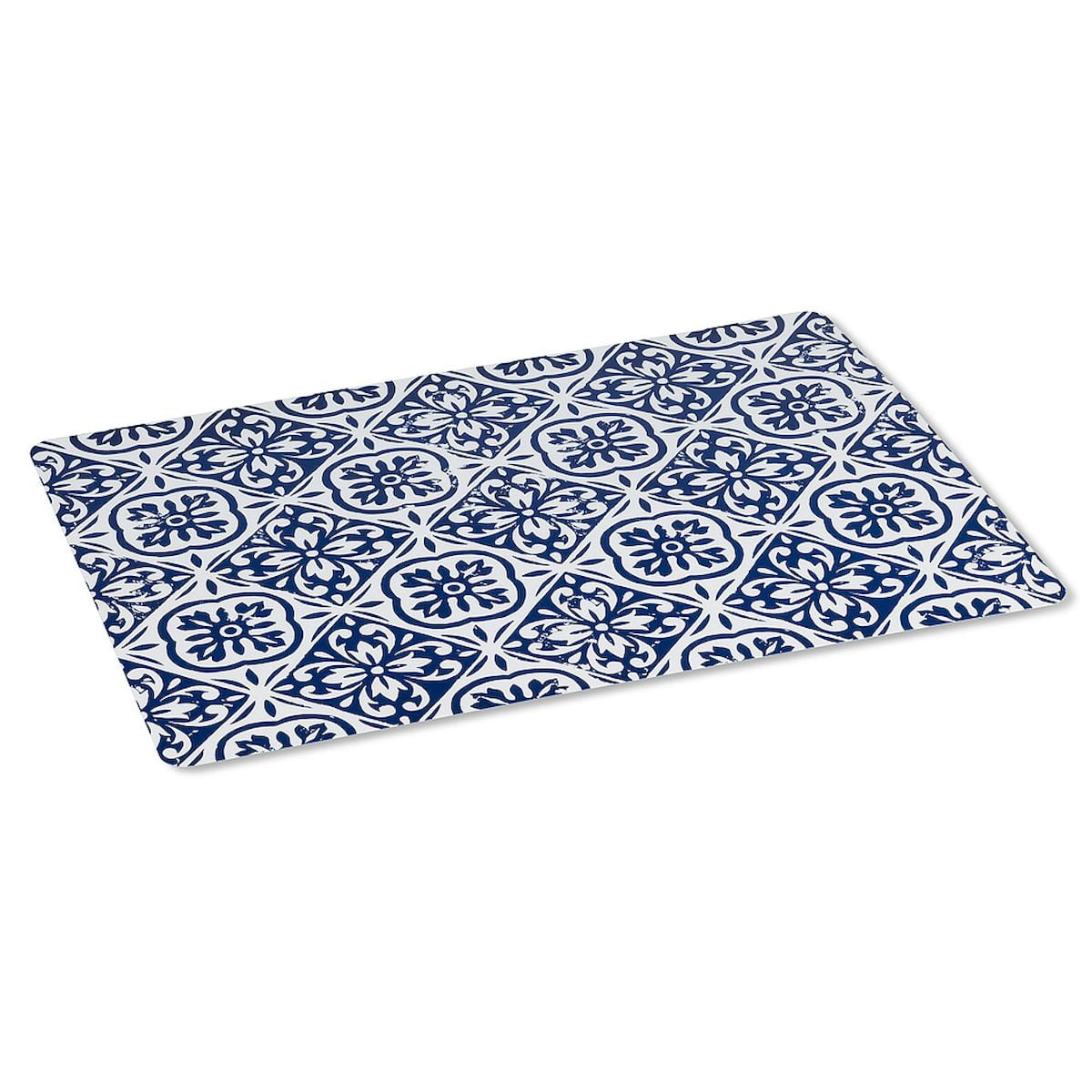 Set of 6 Stamp Tile Placemat - Walmart.com