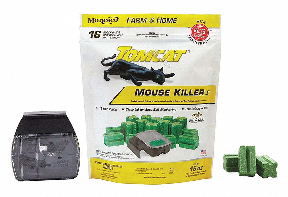 Tomcat Bait Station,Refillable,Rodent Control 22786 - Walmart.com