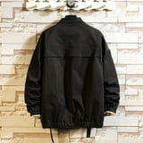 Men Street Lightweight Cotton Hip Hop Jacket - Walmart.com