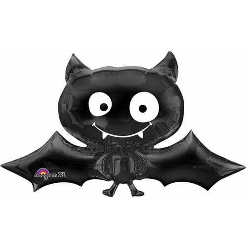 Burton & Burton 41" Black Bat Shape Balloon - Walmart.com