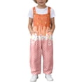Curuila Children Baby Girls Romper Loose Fit Pocket Ice Print Square ...