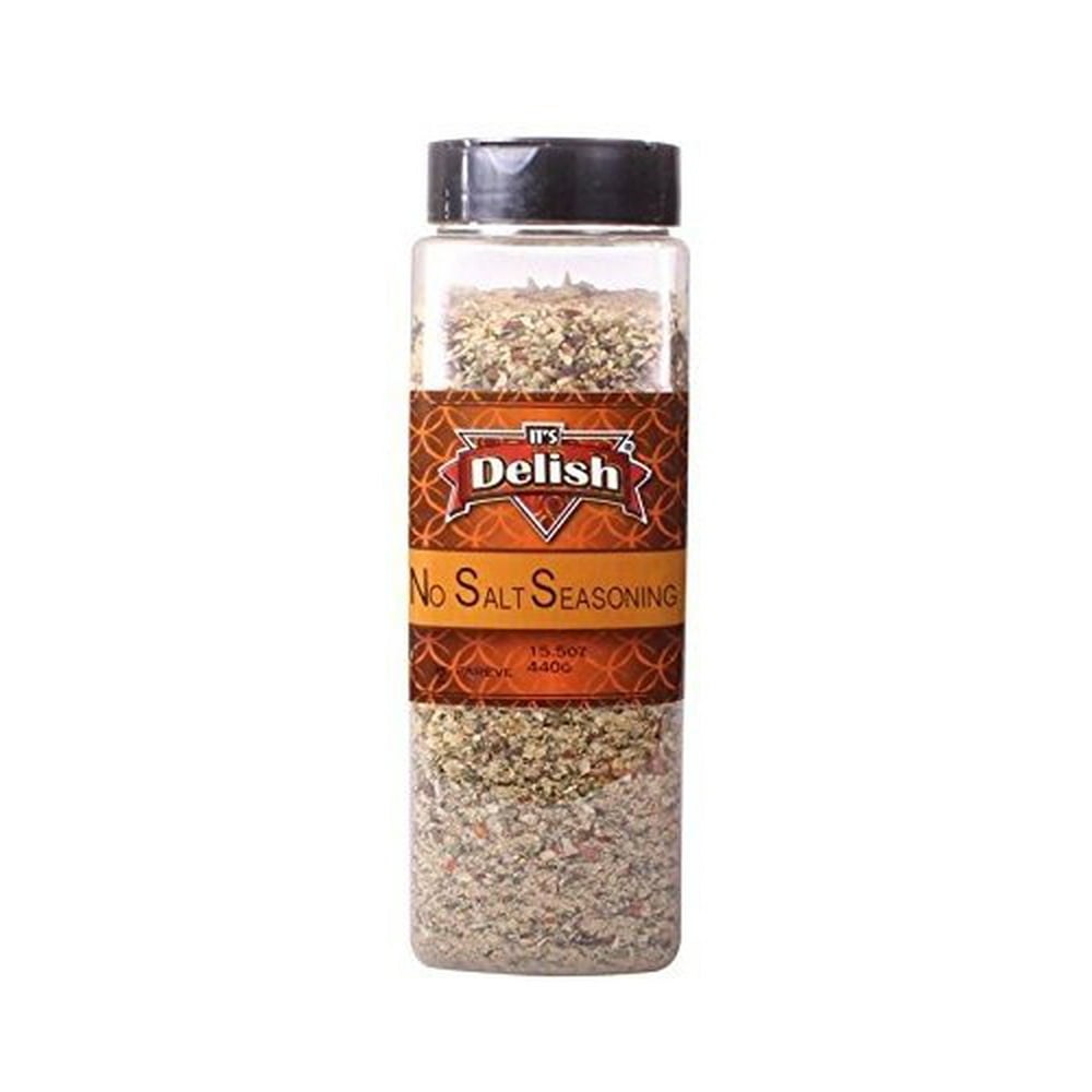 No Salt Seasoning by Its Delish, 19 Oz. Large Jar - Walmart.com ...