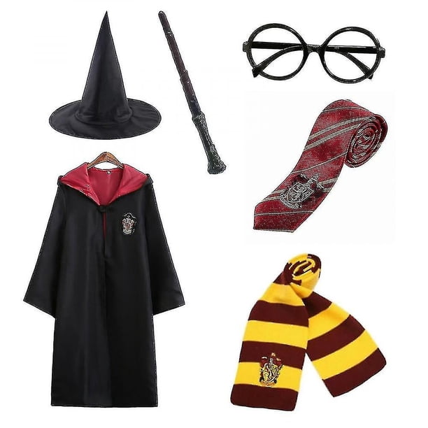 Harry Potter 6st Set Magic Wizard Fancy Dress Cape Costume Z - Perfet ...