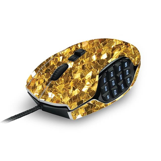 MightySkins LOGG600-Gold Chips Skin for Logitech G600 MMO Gaming Mouse ...