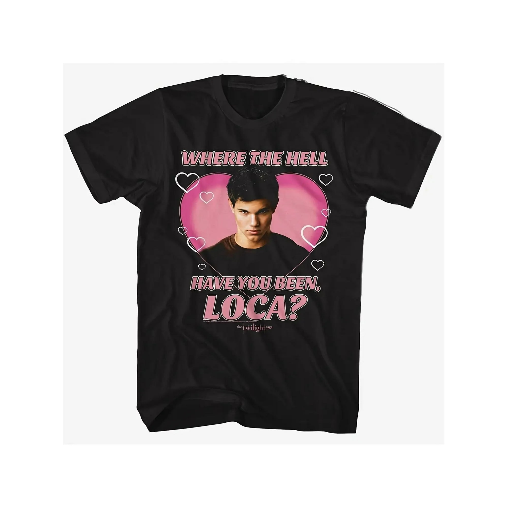 Click here for Yingd T Shirt Mens Twilight Saga Jacob Loca Hearts... prices