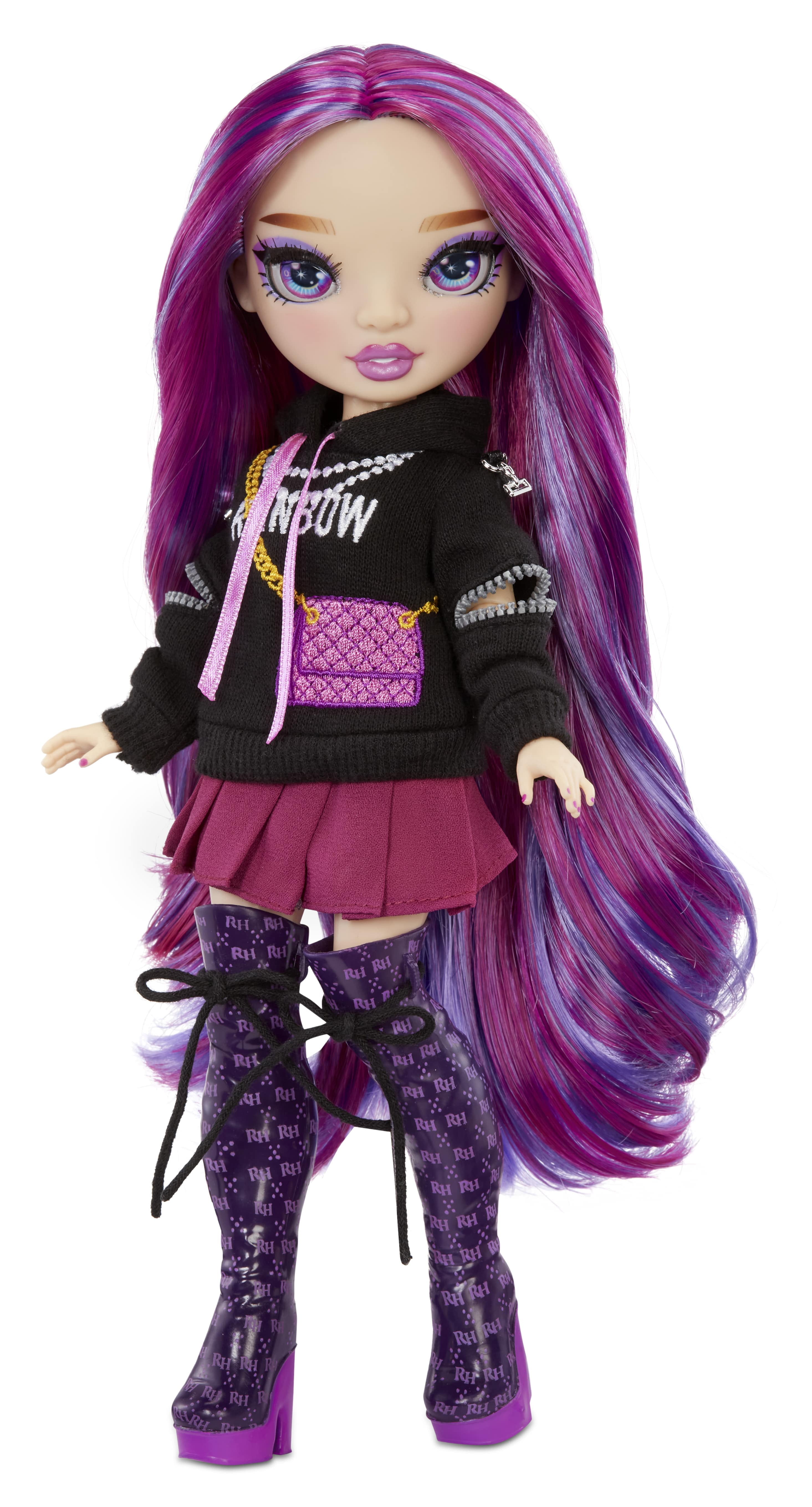 Rainbow High Emi Vanda Orchid Fashion Doll Playset, 9 Pieces - Walmart.com