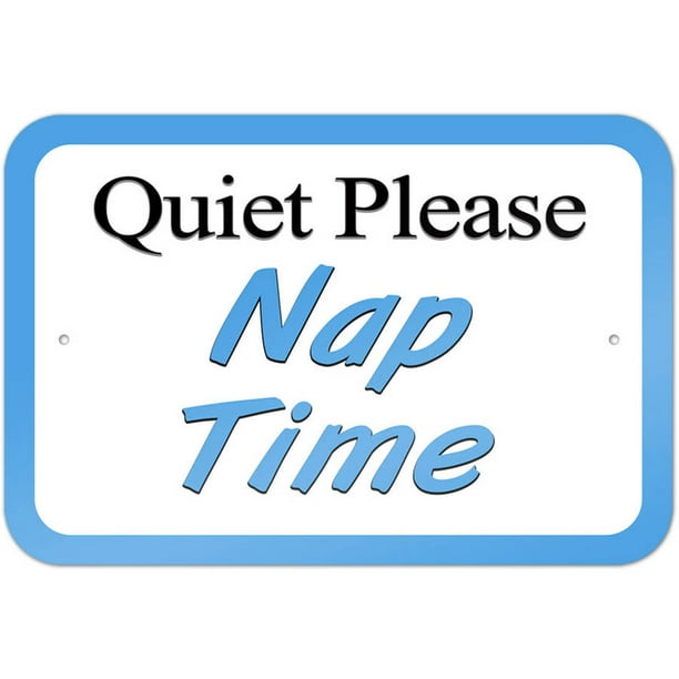 Quiet Please Nap Time Sign - Walmart.com