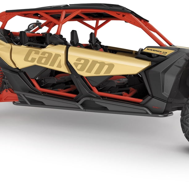 Can-Am 715003730 Black Rock Sliders for Maverick X3 Max OEM - Walmart.com
