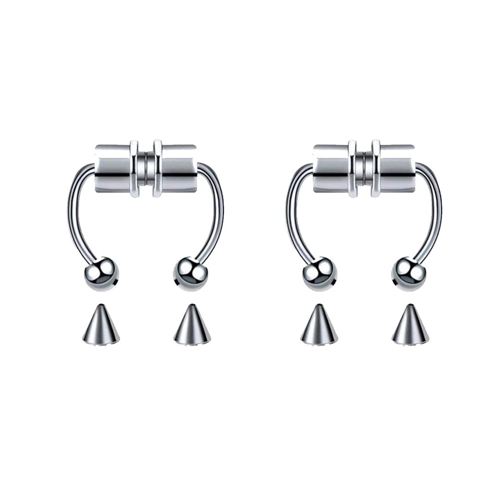 Click here for Leining Fake Nose Ring Septum Piercing Magnet Magn... prices