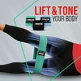 Xtreme Bands Fabric Resistance Bands Set, 3 Pack (Light, Medium, Heavy ...