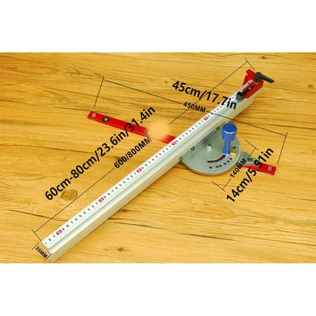 Universal Woodworking Tool Angle Miter Scale Professional Gauge Sawing ...