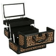 SHANY Mini Makeup Train Case With Mirror - Lost Cheetah - Walmart.com