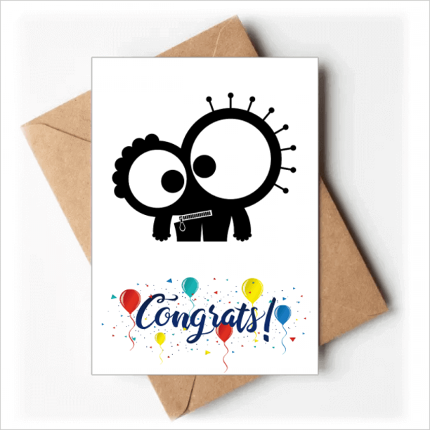 Universe Alien Monster Creature Wedding Cards Congratulations Greeting ...