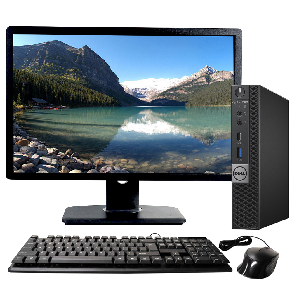 Dell OptiPlex 7050 Micro Desktop Intel Core i7-7700T 2.9GHz 16GB RAM ...