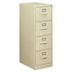 HON 510 Series Four-Drawer Full-Suspension File Legal 52h x25d Putty ...