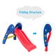 Gymax 2 Step Children Folding Slide Plastic Fun Toy Up-down For Kids ...