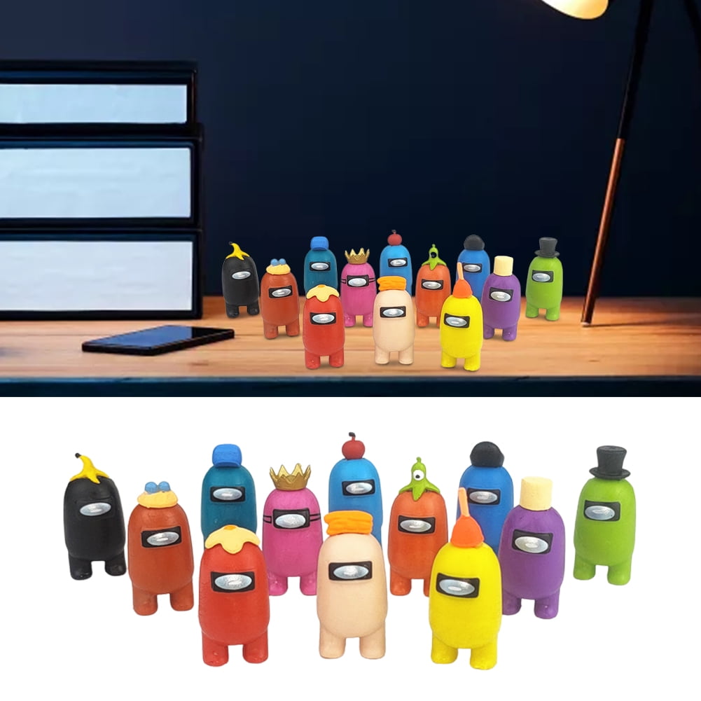 Buy Among Us Toys Figures Game Figures Set Set PVC Mini Desk Toys 1.5-2 ...