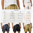 AGKIZG Solid Color Men Gym Shorts Elastic Waist Zipper Pockets ...