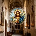 Acrylic Puzzle Suncatcher 83 Pieces, Jesus Christ Sun Catchers Puzzle ...