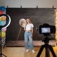 8x6ft Photo Backdrop, Vintage Dandelions Soft Polyester Backdrop ...