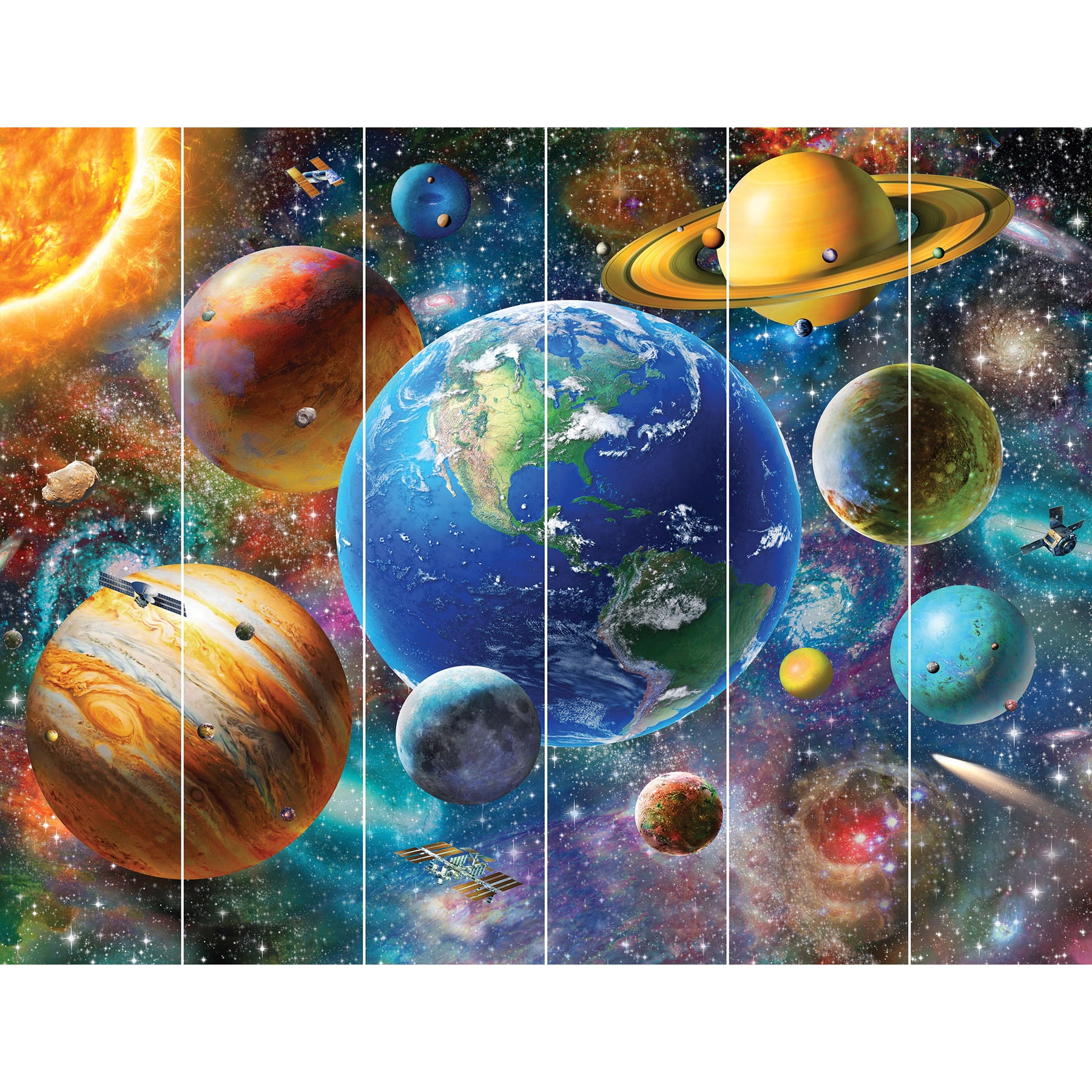 Walltastic Solar System Wall Mural - Walmart.com