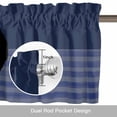 Black Circle Valances for Windows Japanese Style Circle Blue Strips ...