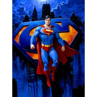 Momo DIY 5D Superman Diamond Painting Kit - Walmart.com