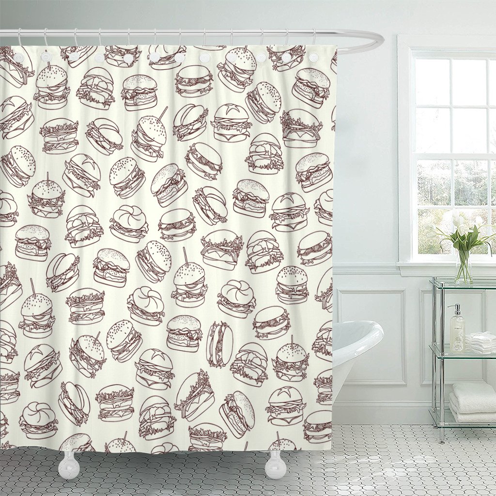 PKNMT Hamburger Delicious Burgers Beautiful Food and Patterns ...