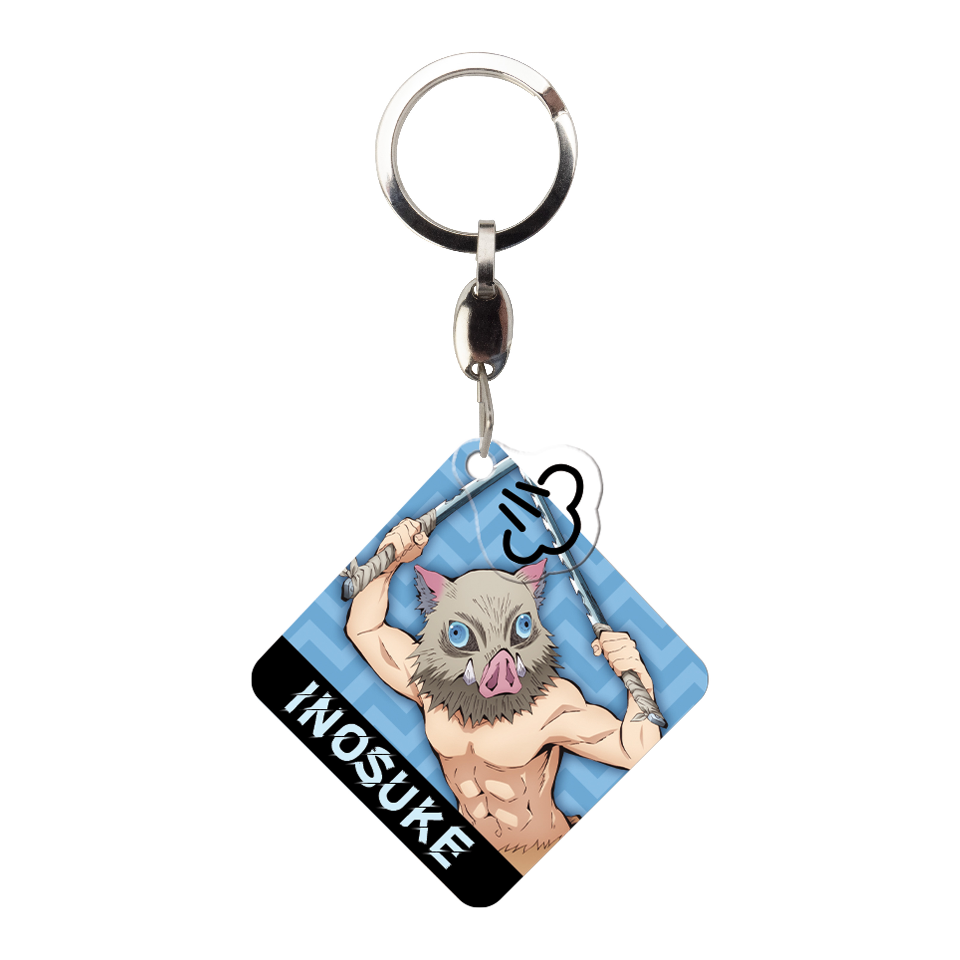 ABYstyle Demon Slayer Inosuke Hashibira Keychain with Charm - Walmart.com