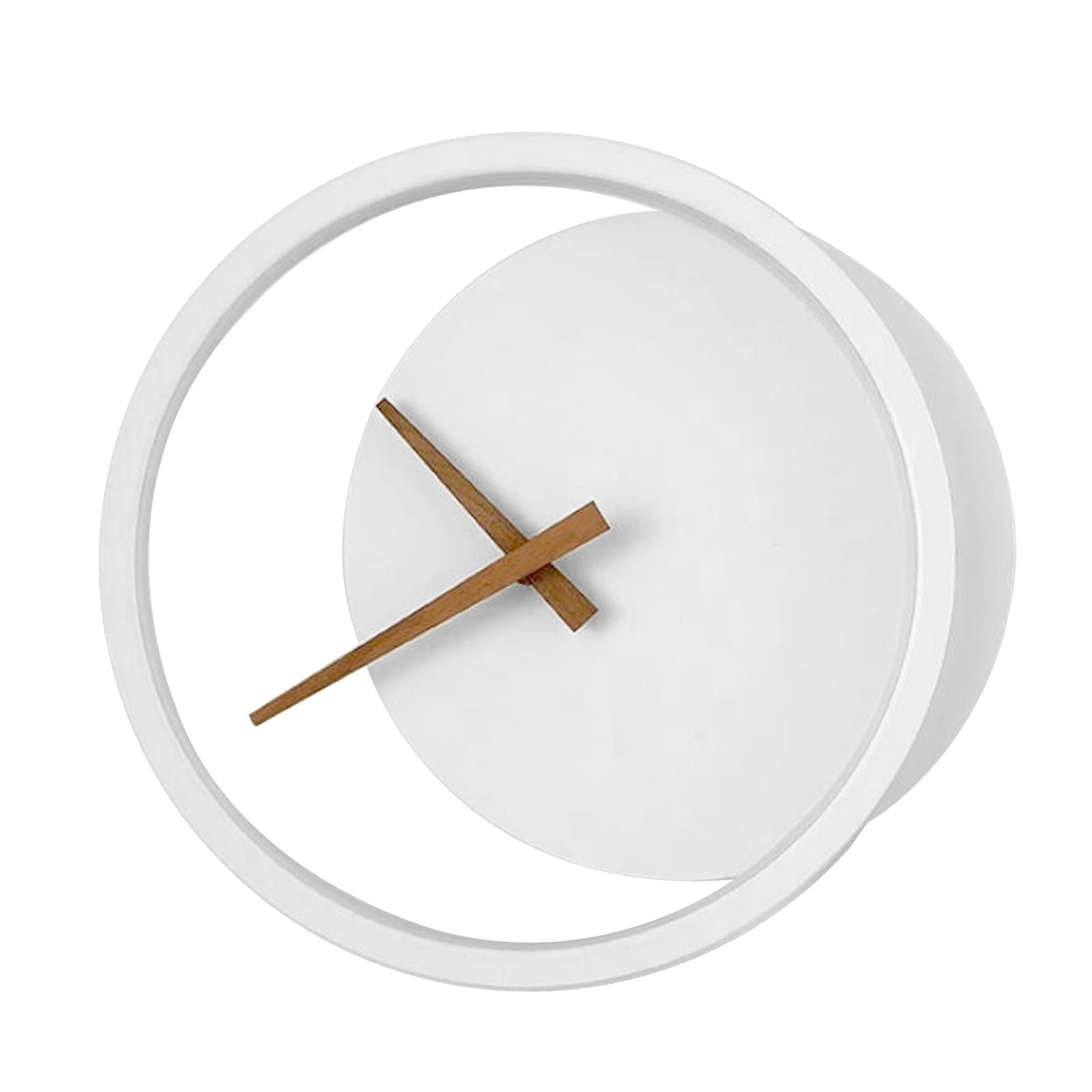 Nordic Clock Wall Lamp Quite Clock Wall decor for Household Restaurant ...