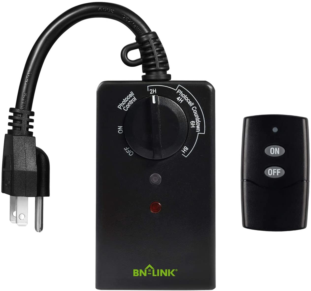 BN LINK Outdoor Light Timer Waterproof 15A 24 Hour Plug In Light BN LINK Outdoor Light Timer Waterproof 15A 24 Hour Plug In Light