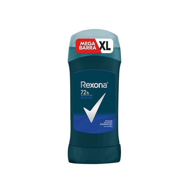 Desodorante Rexona Men Stick Megabarra Active Dry de 85g | Walmart en línea