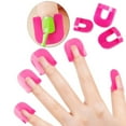 Nail Polish Protector for Fingers - 26 PCS Reusable Spill-Proof Finger ...