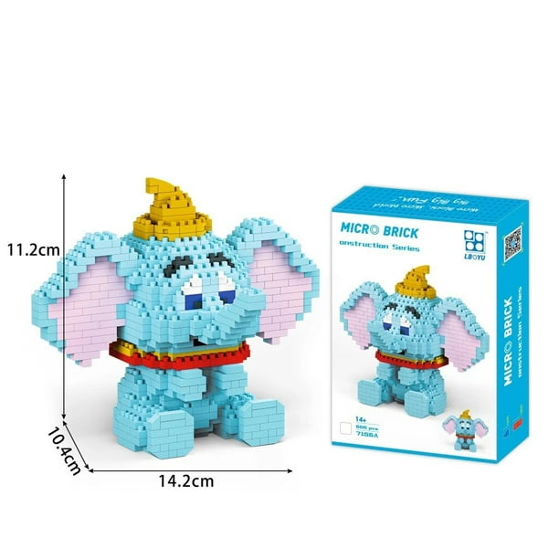 Bloques de construcción de Disney para niños, juguete de ladrillos para ...