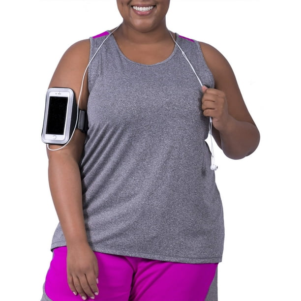 Women's Plus-Size Graphic and Solid Tank - Walmart.com