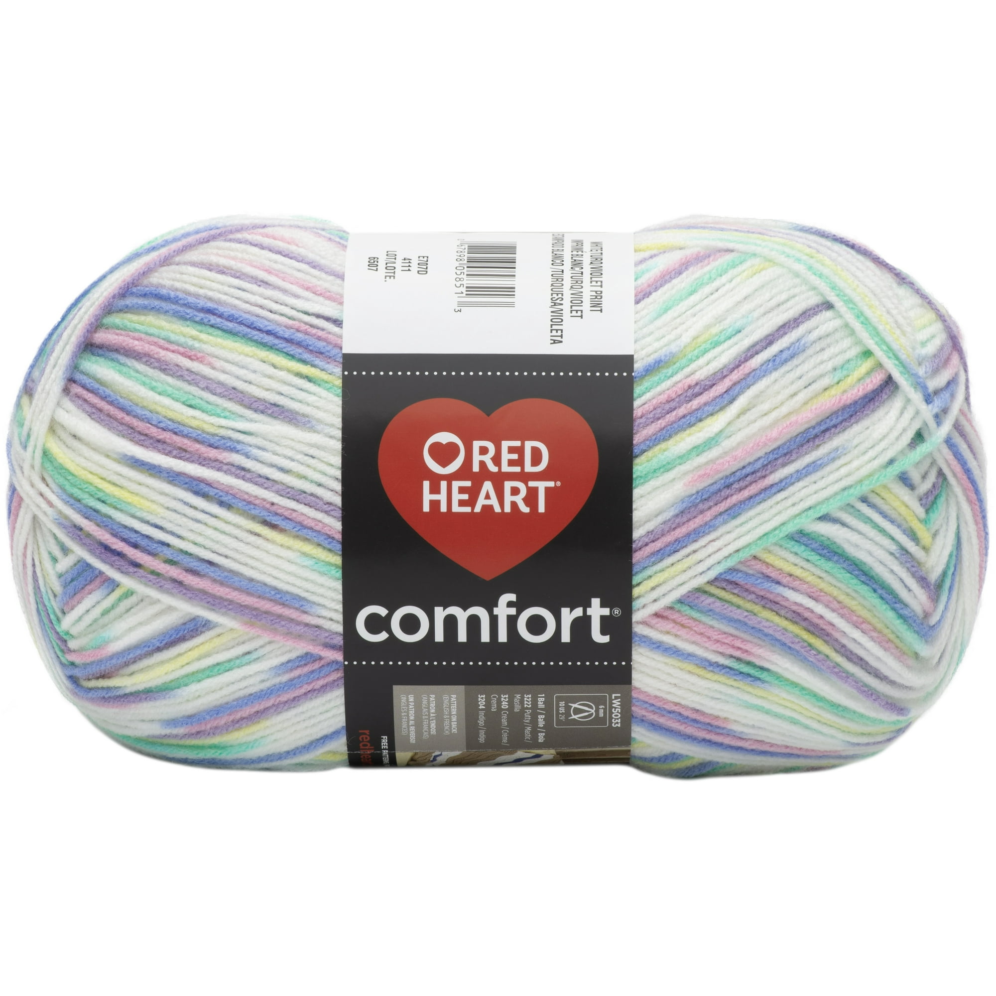 Click here for Red Heart Comfort Yarn  Prints  Acrylic #4 Medium... prices