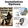1 pc Vintage Metal Tin Sign Iron Wall Decor for Bars Restaurants Pubs ...